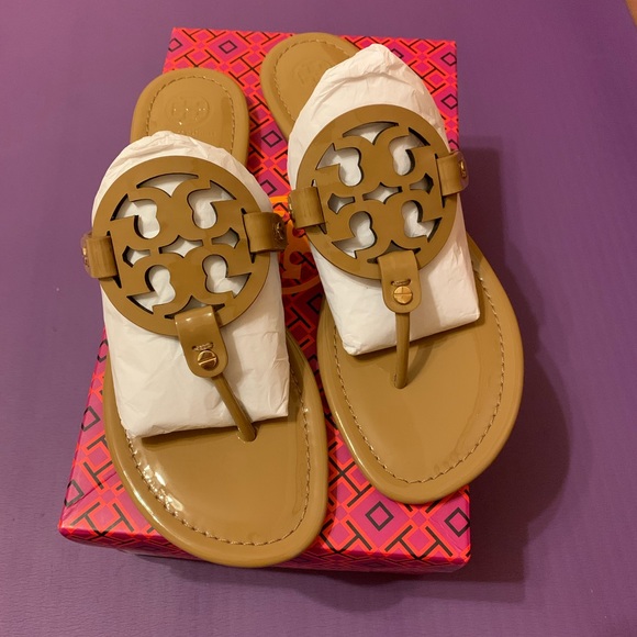 Tory Burch | Shoes | Nib Tory Burch Sand Miller Sandals | Poshmark
